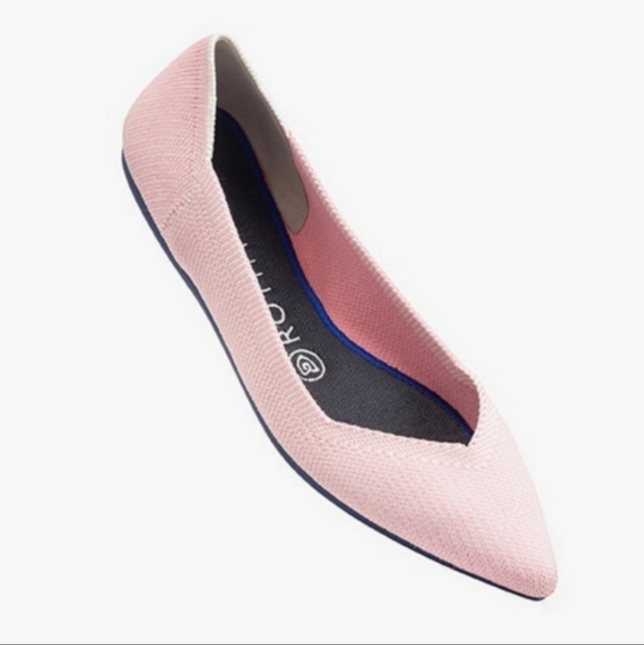 Rothy's | Shoes | Rothys The Point Blush Pink Flat Womans Shoes | Poshmark
